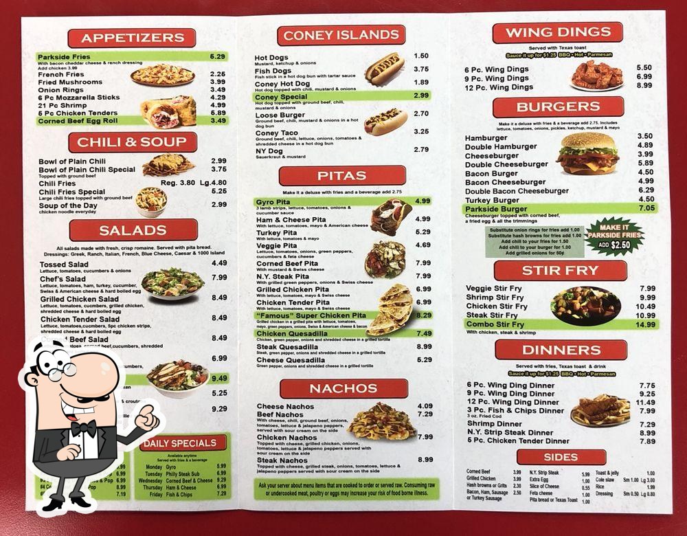 Parkside coney island, Highland Park - Restaurant menu, prices and reviews