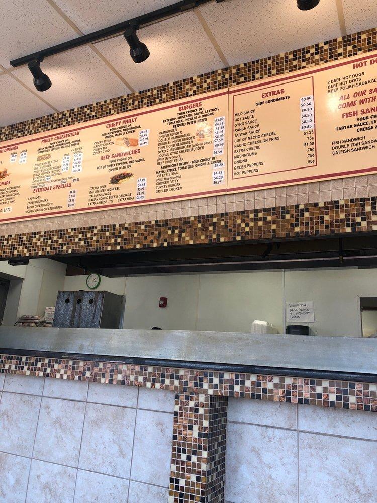 Menu at Baba's Famous Steak & Lemonade restaurant, Calumet City, 481 ...