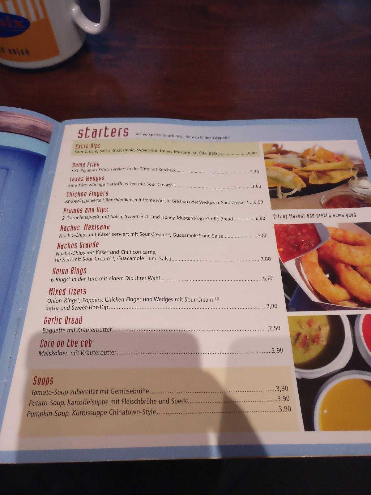 Speisekarte von Double Six Diner - Gastrotainment Eger und Fink ...