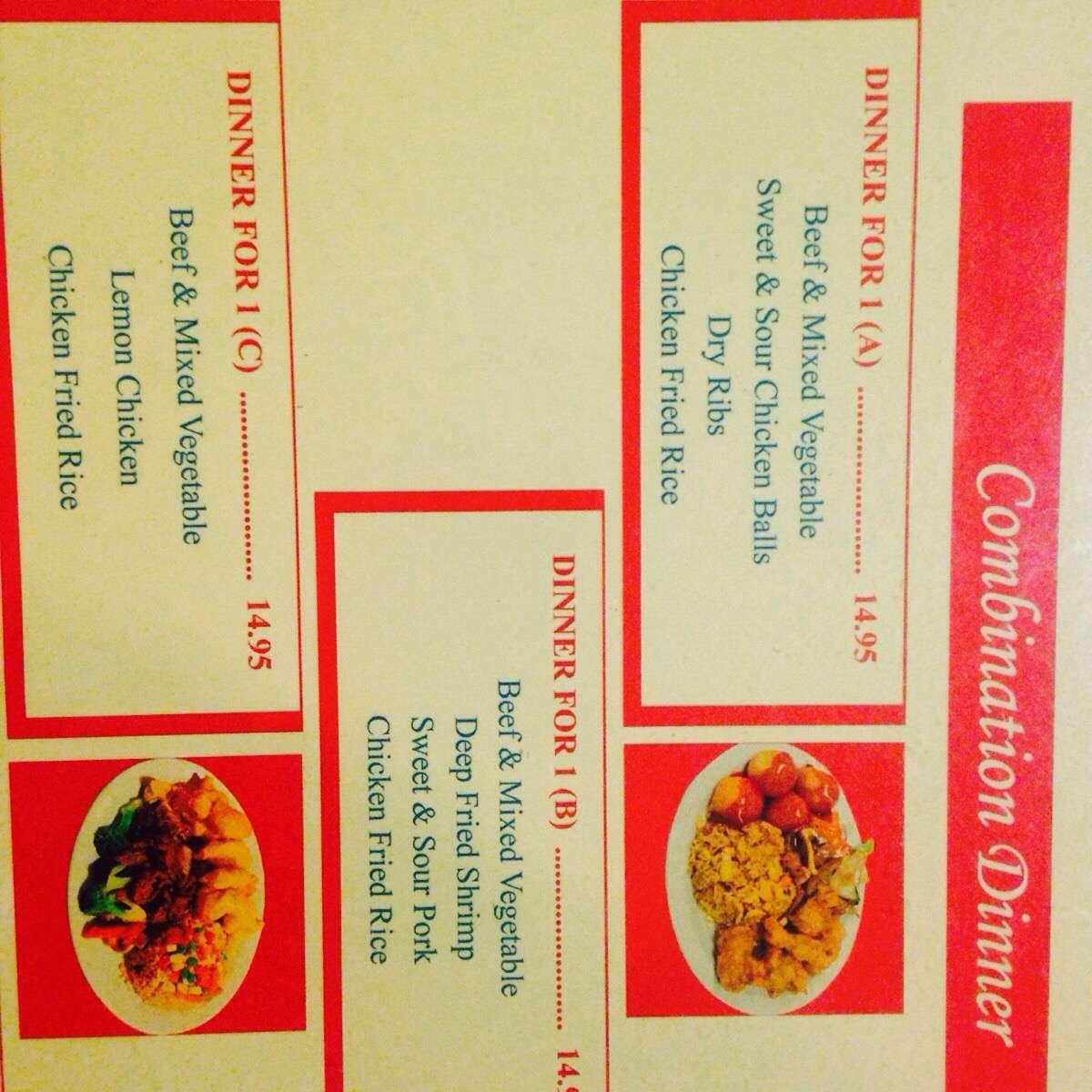 Menu at Golden Delight Restaurant, Whitecourt