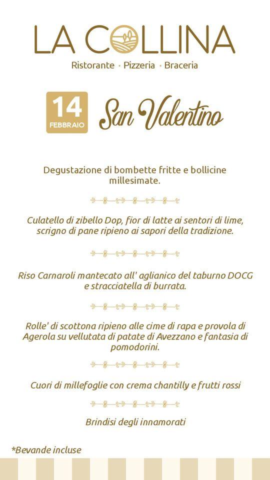 Menu at La Collina Ristorante - Eventi e Ricevimenti, Sant'Antonio Abate
