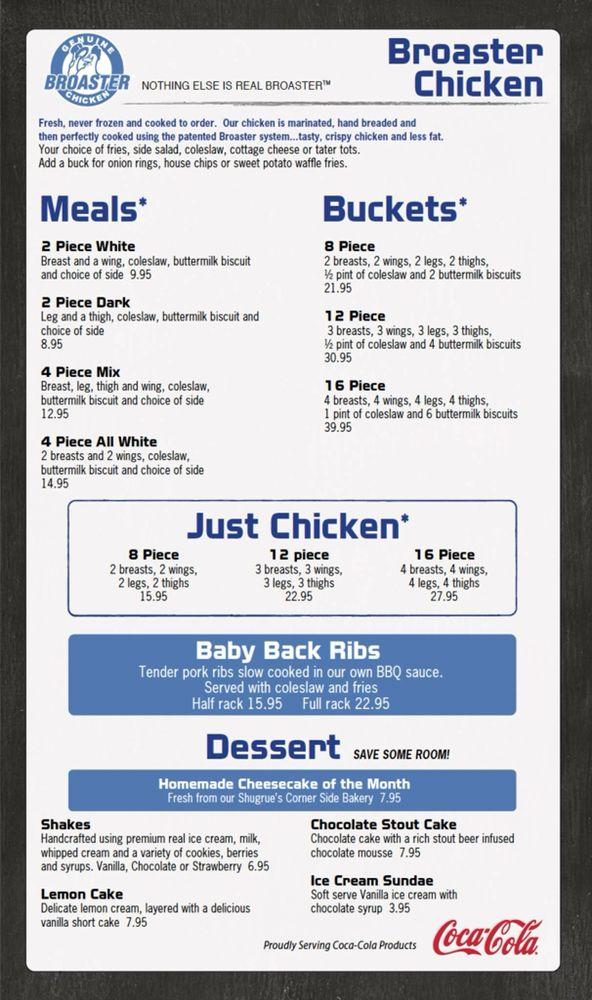 Menu at Tavern 95 pub & bar, Lake Havasu City