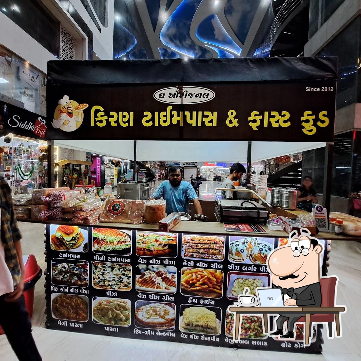 The Kiran Time Pass & Fast Food, Surat - Restaurant menu, prices and ...