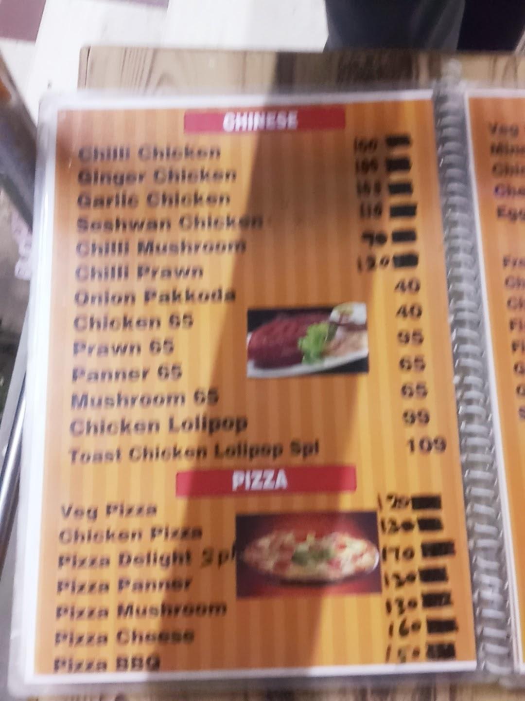 Menu at Kiss me restaurant, Tiruppur