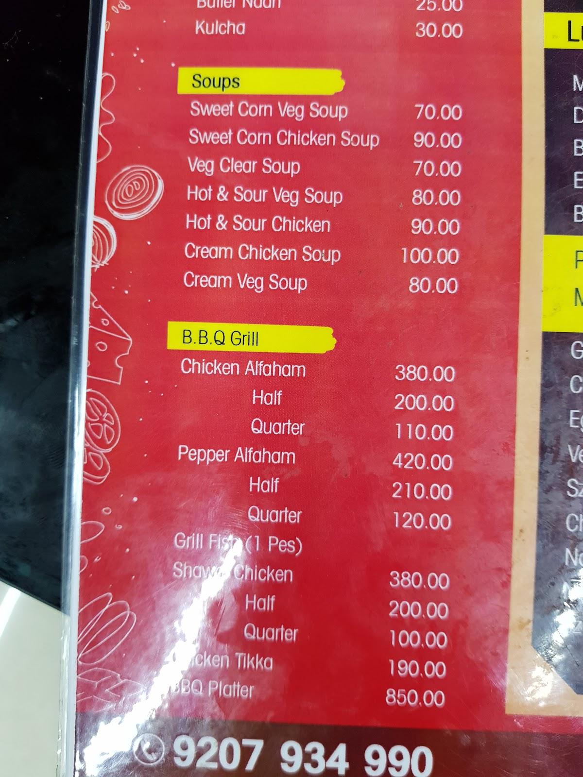Menu at Salkara Bakes And Food, Mundur-I