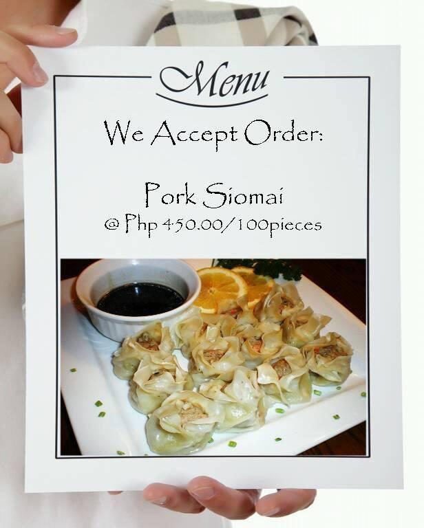 Menu at Straight to the Plate Catering Services, Manolo Fortich