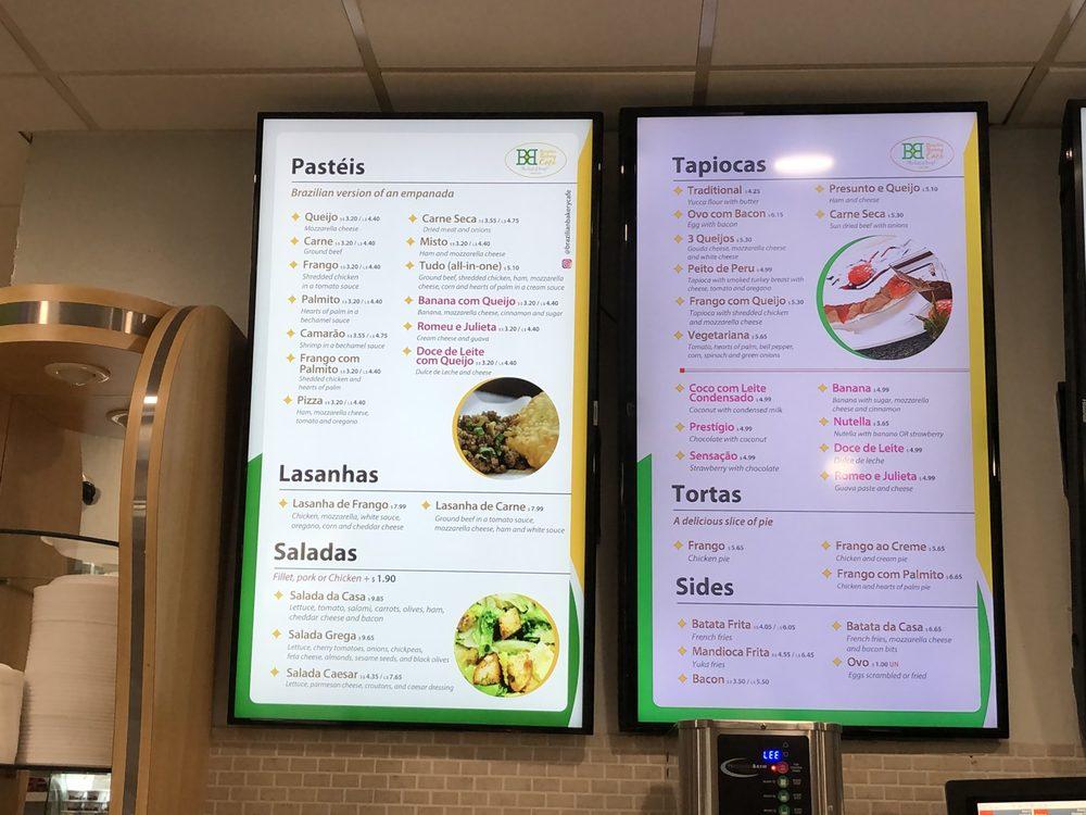 Menu at Brazilian Bakery Cafe, Marietta, Powers Ferry Rd Ste A