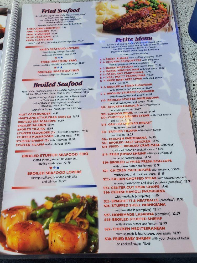 Menu at Liberty II Diner Aksaray LLC restaurant, Florence Township