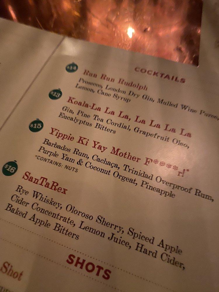 Menu at The Blind Rabbit pub & bar, Anaheim