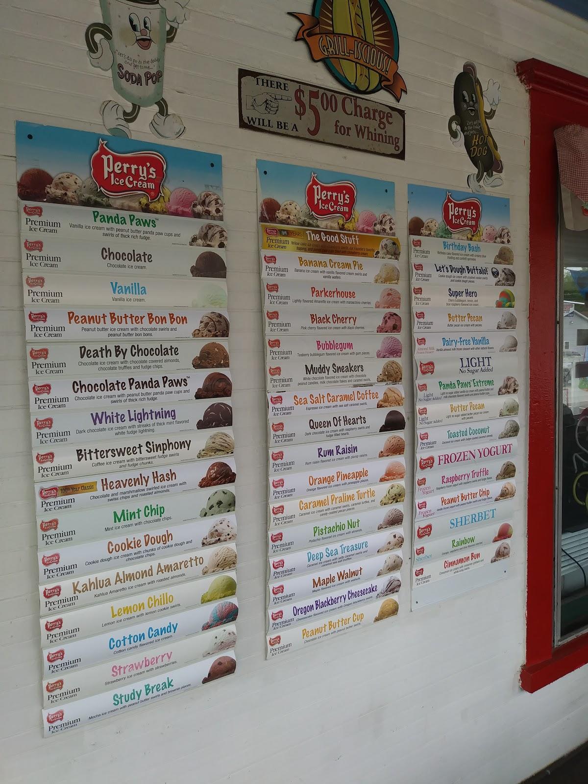 Menu at Jamestown Hunger Buster, Jamestown