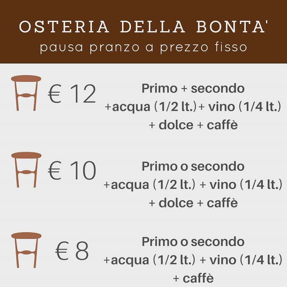 Menu at Hemingway Cafè cafe, Chiavari