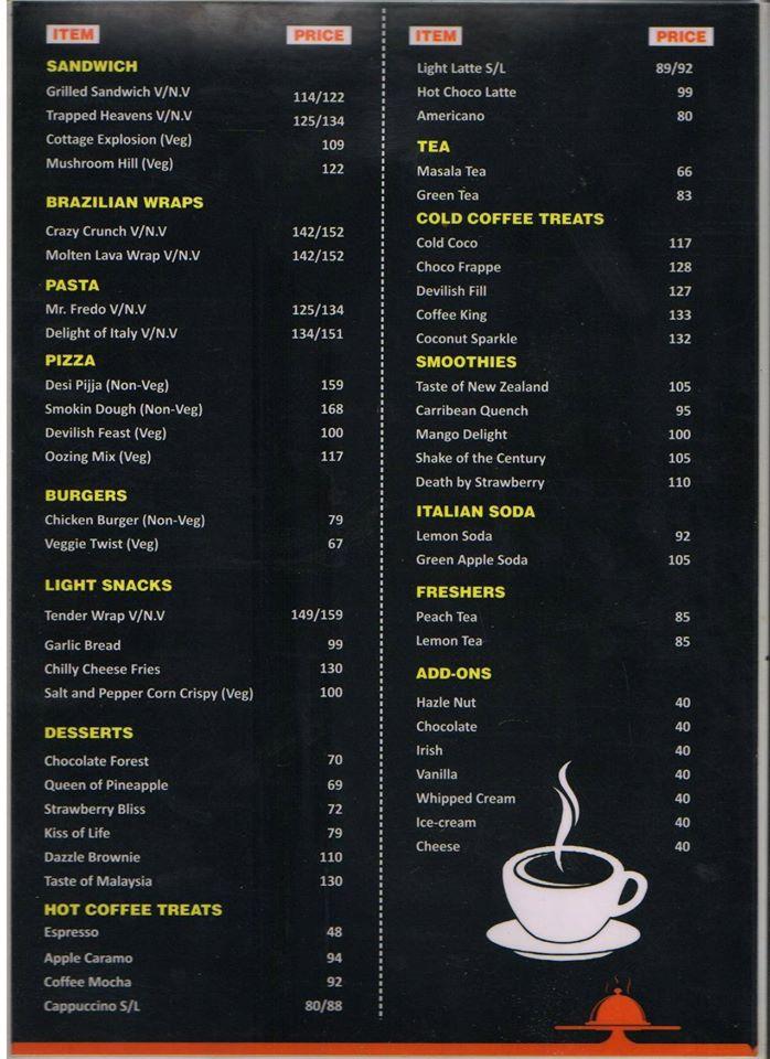 Menu at GUYS N GALS, Dera Bassi