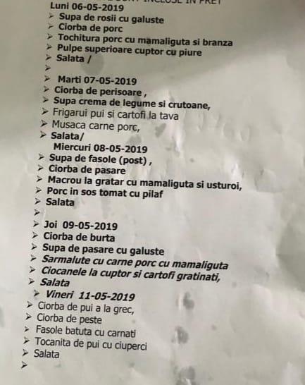 Menu at Restaurant Consirom Slobozia, Slobozia