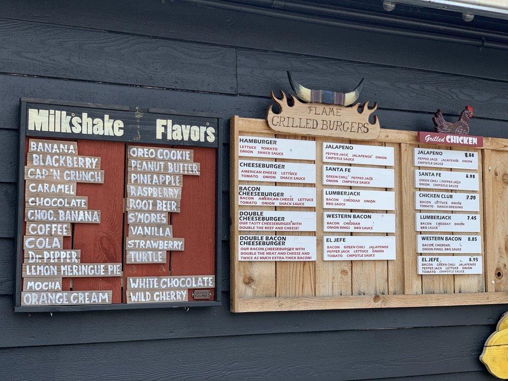 Menu at Vick's Burger Shack restaurant, Sultan