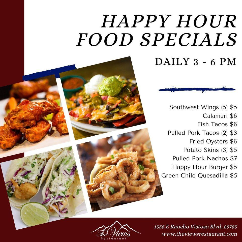 Menu at The Views Restaurant, Oro Valley, E Rancho Vistoso Blvd