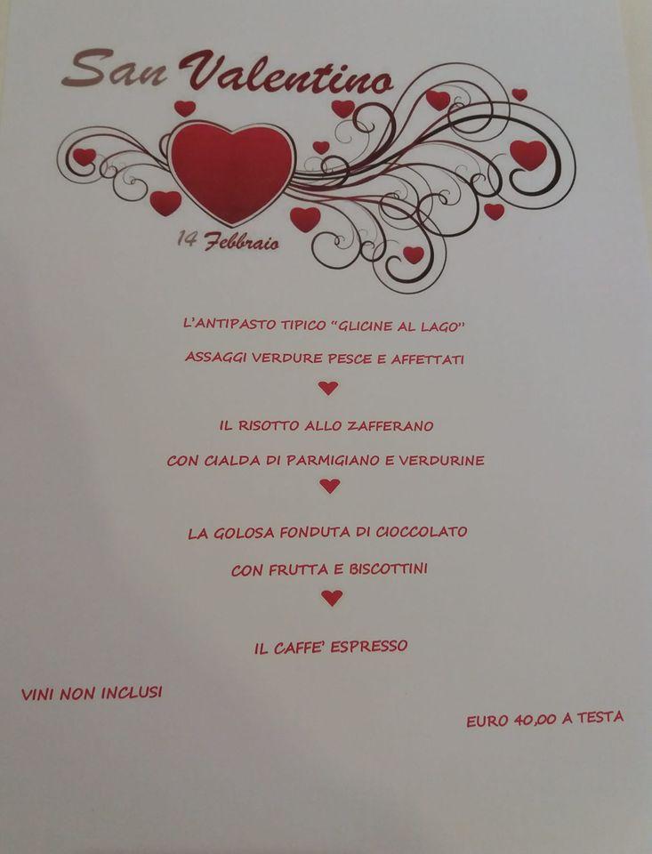 Menu at Glicine al Lago pub & bar, Arona