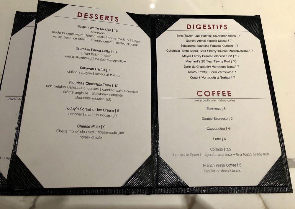 Menu at Château 13 pub & bar, Bradenton