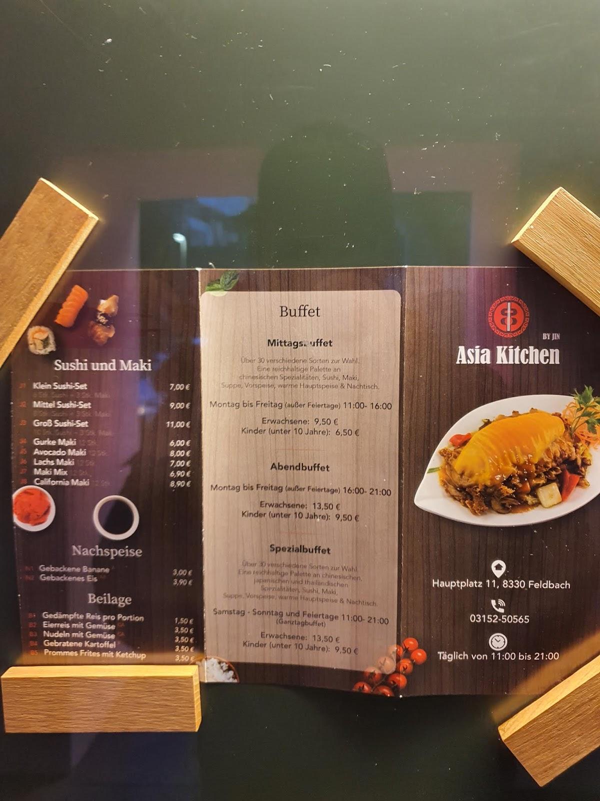 Menu at Asia Kitchen by Jin restaurant, Feldbach