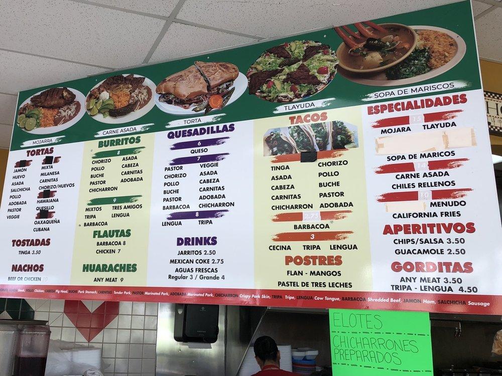 Menu at La Super Torta restaurant, Columbus, 721 Georgesville Rd