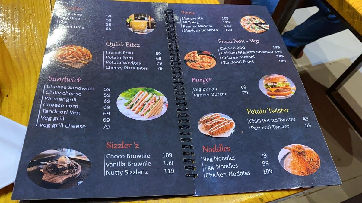 Menu at Cafe 94, Bengaluru