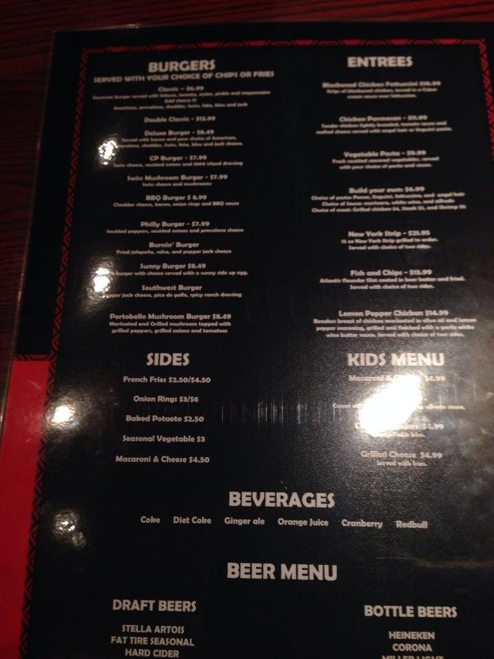 Menu at Terrapin's Turf pub & bar, College Park