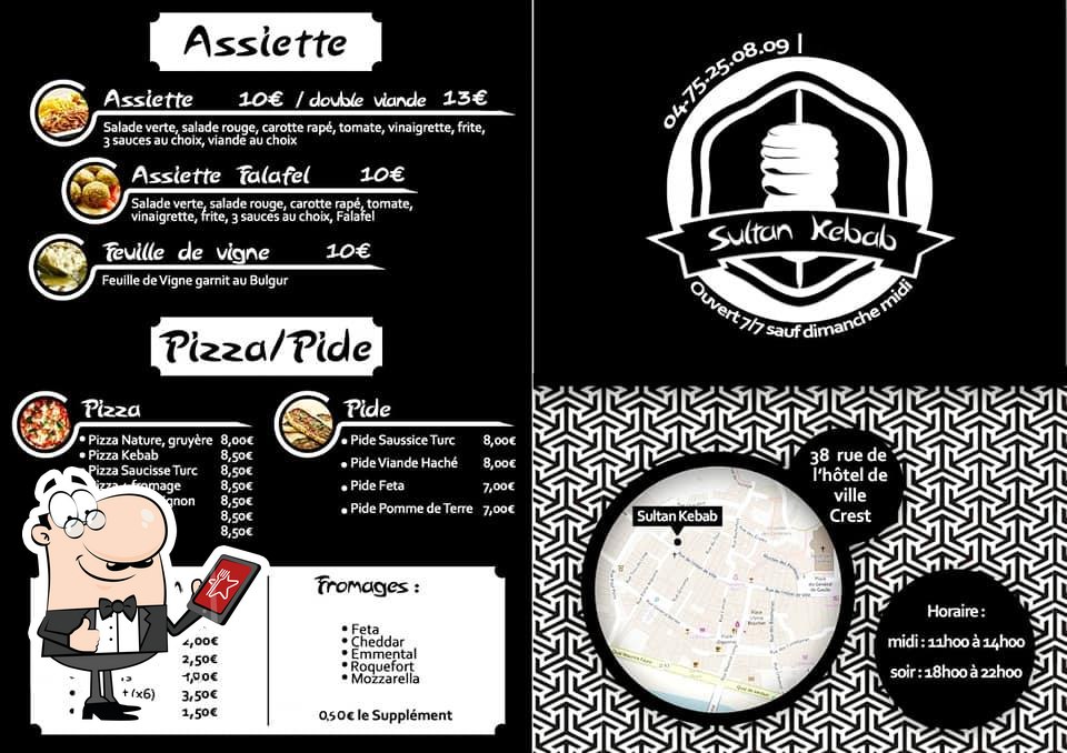 SULTAN KEBAB restaurant, Crest - Restaurant menu and reviews