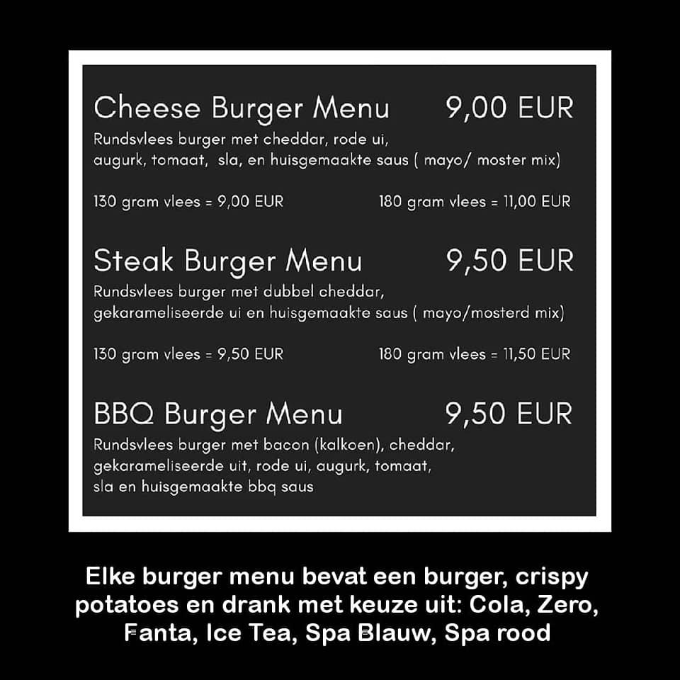 Menu at The Burgery Lommel//Chitir chicken Lommel, Lommel