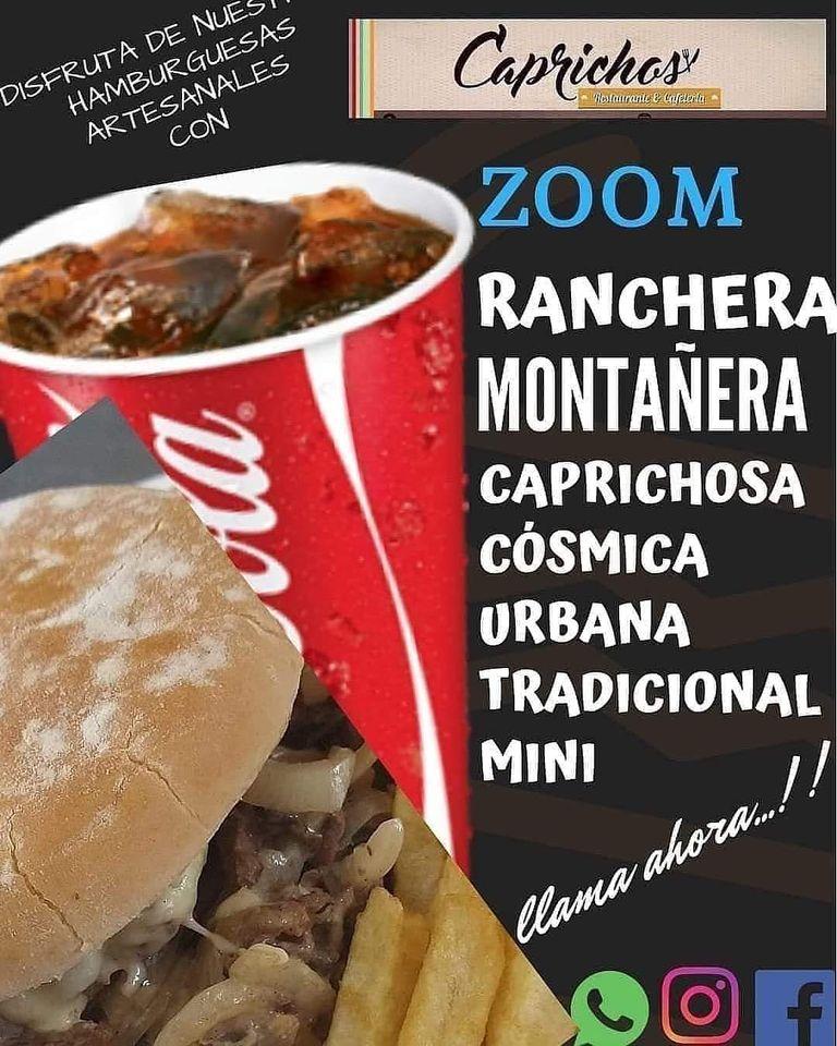 Menu at Cafeteria Restaurante CAPRICHOS, Bogotá, 97