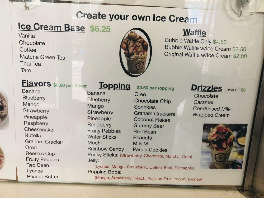 Menu at Panda Tea House, Oxon Hill