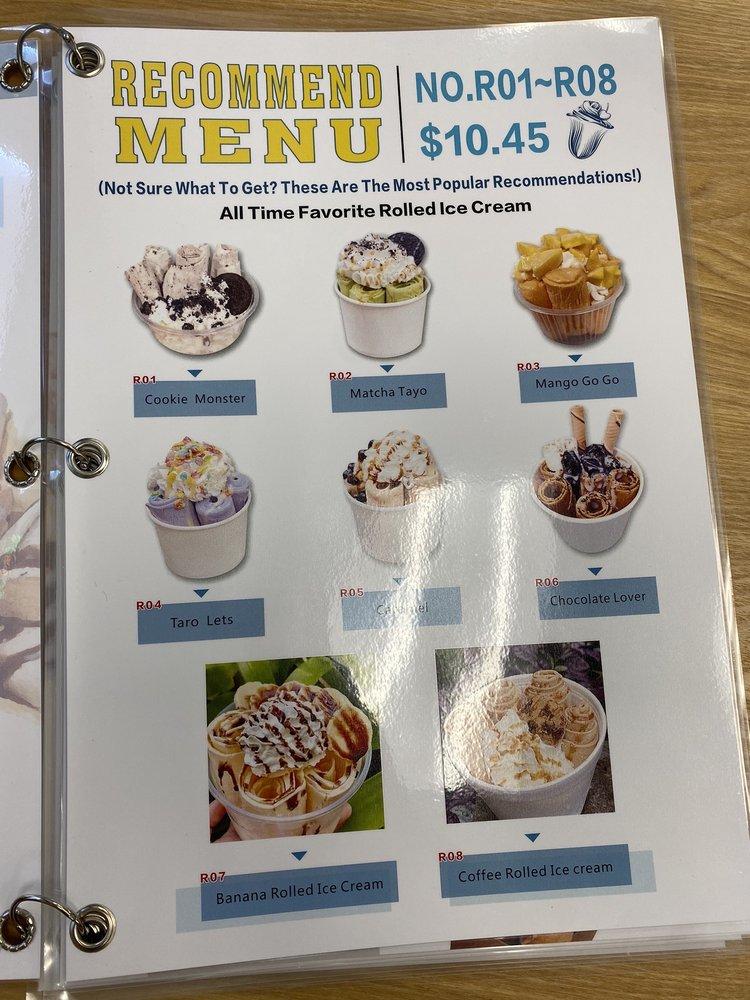 Menu at Kauai Partea cafe, Lihue