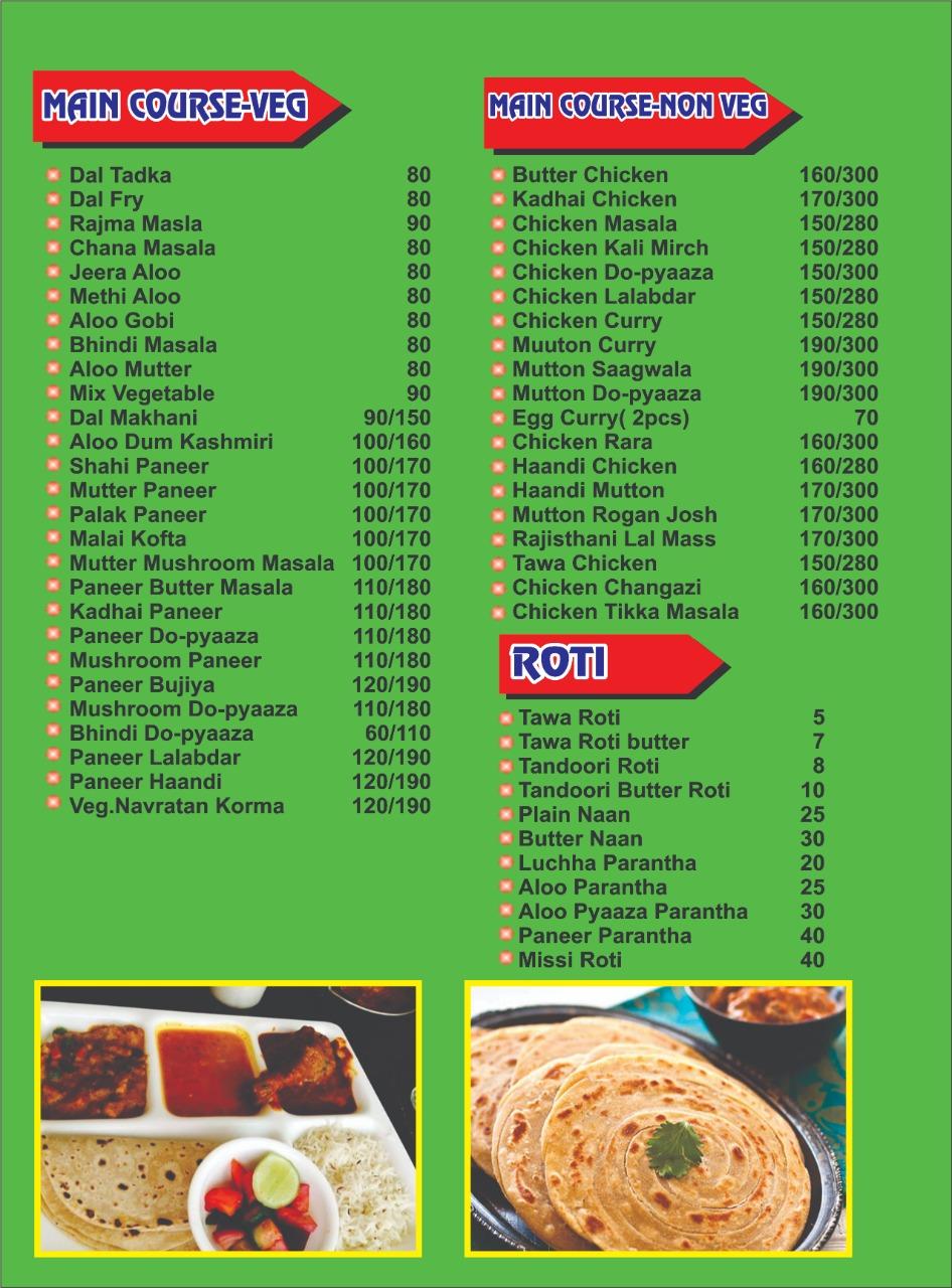 Menu at MID WAY FOOD POINT, Noida