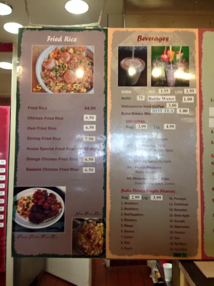 Menu at Tokyo City restaurant, West Valley City, S 5600 W