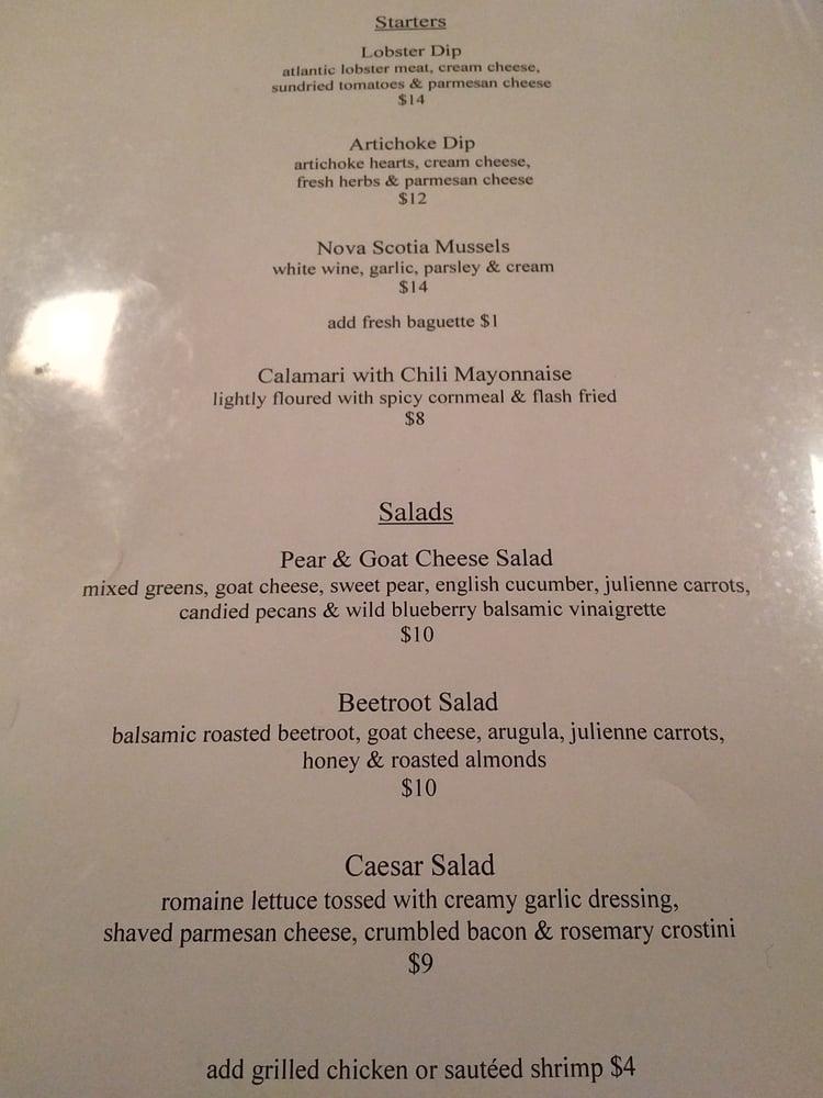 Menu at Henry House pub & bar, Halifax