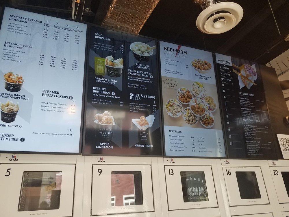 Menu at Brooklyn Dumpling Shop desserts, Mansfield