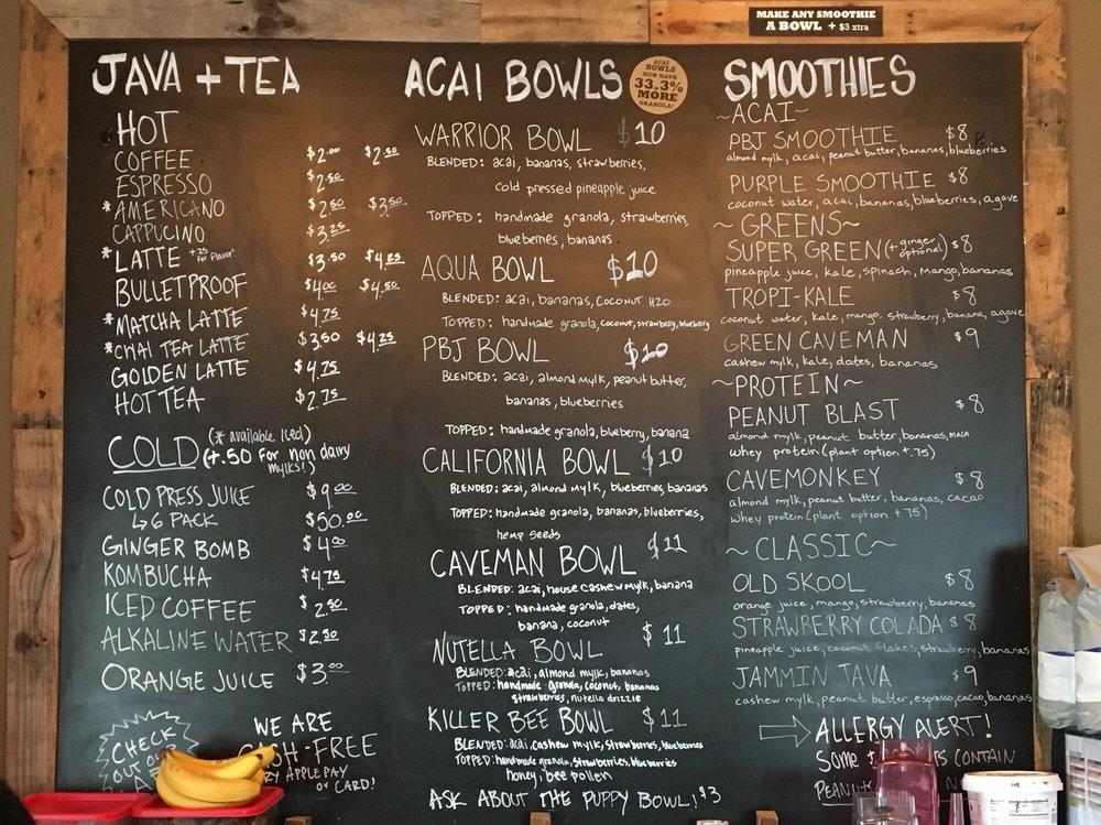 Menu at South Block pub & bar, Vienna