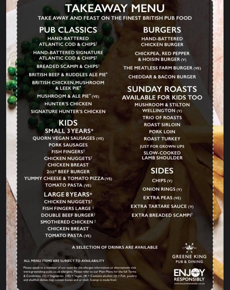 Menu at The Phoenix inn pub & bar, Sheffield, 2 High Ln