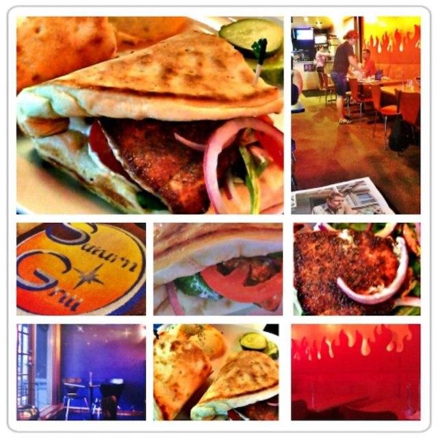 Menu at Saturn Grill cafe, Nichols Hills, Avondale Dr