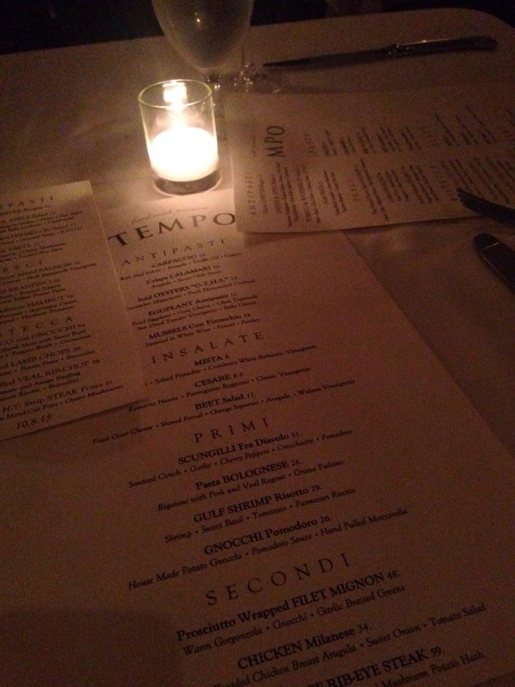 Menu at Angeline pub & bar, Buffalo