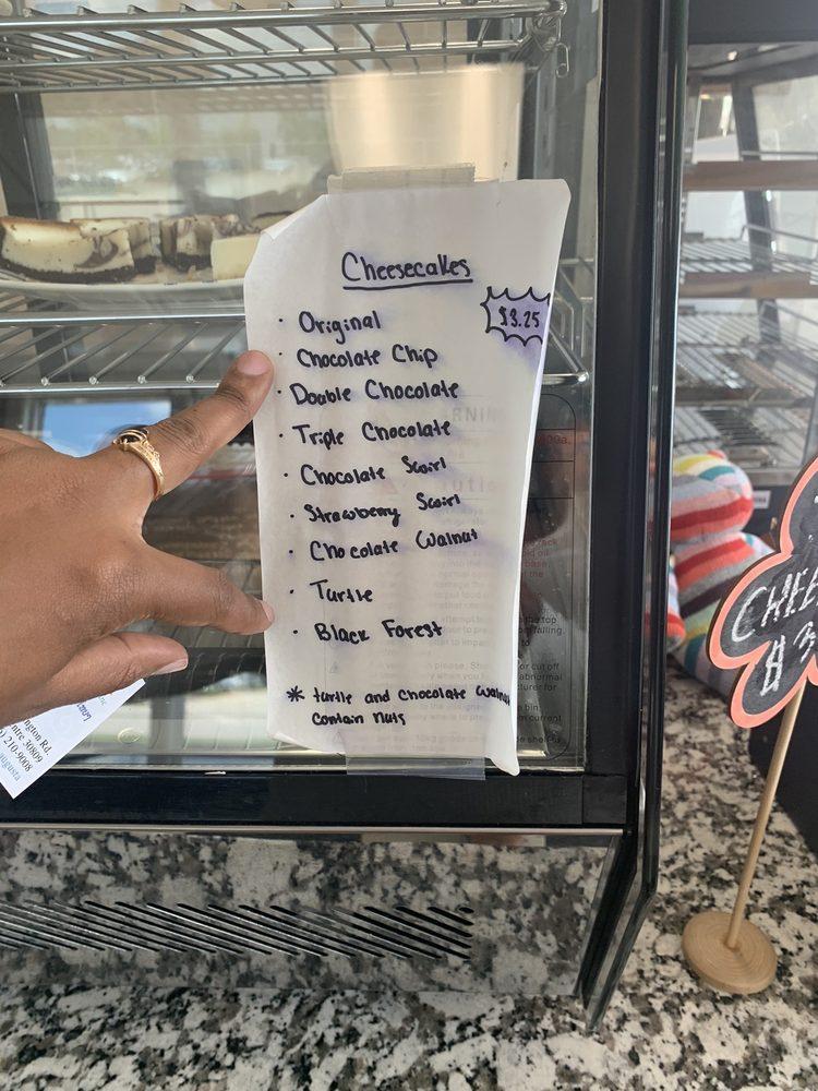 Menu at Sweet Moments Cafe, Augusta