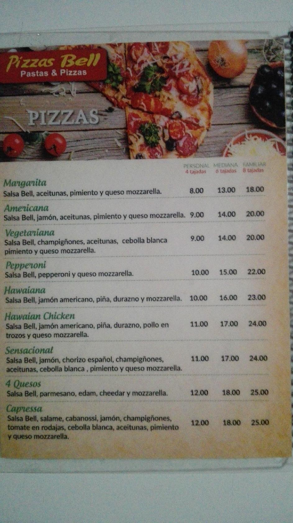 Menu at La Finka: Pizzas ARTESANALES. restaurant, Santa Anita, Av. Los ...