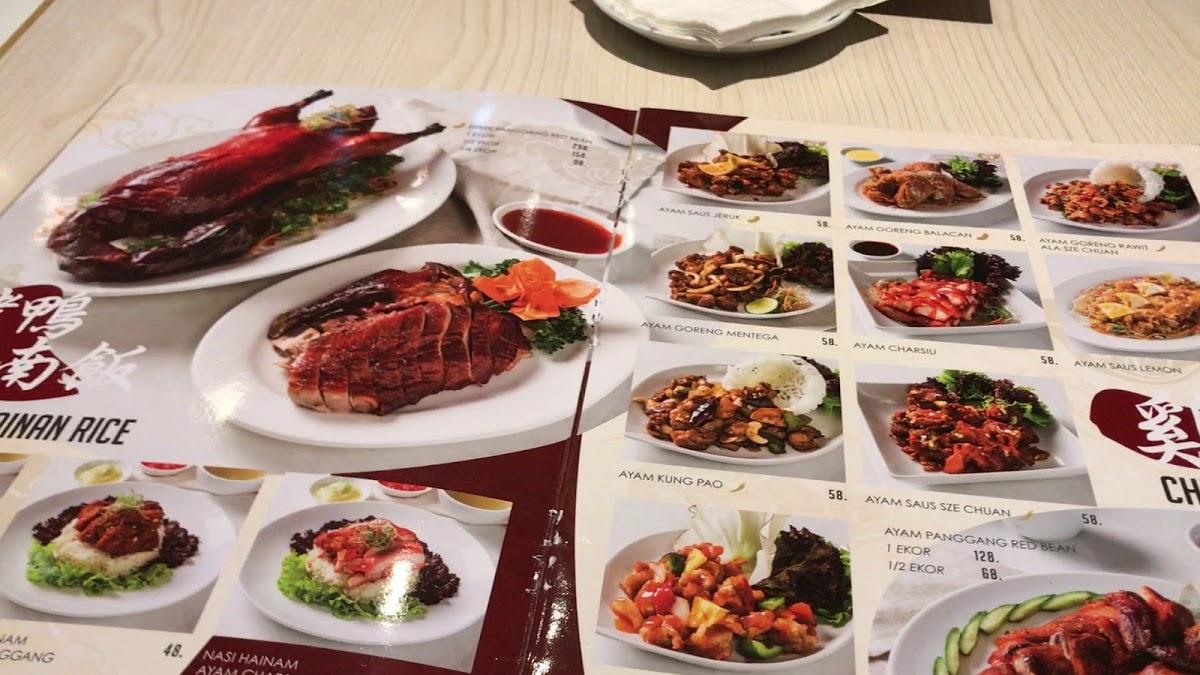 Menu at Red bean restaurant, South Tangerang, Mall TerasKota Lot G16
