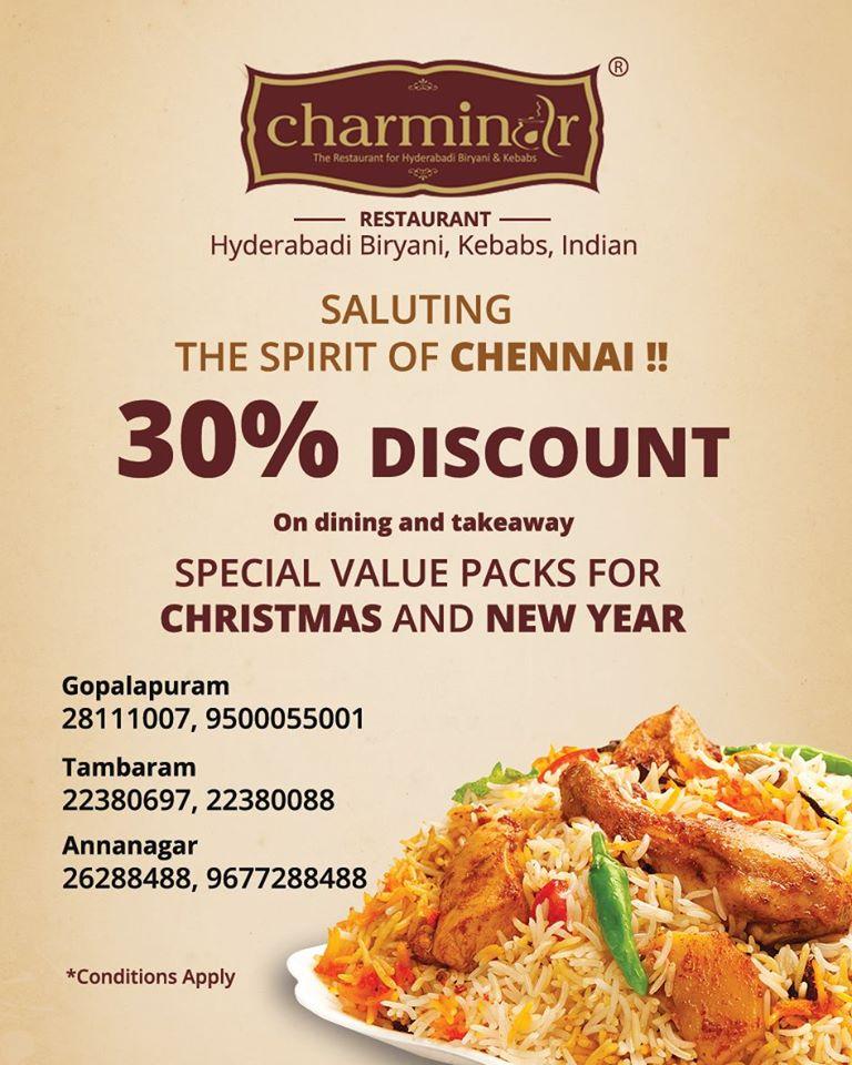 Menu at Charminar Restaurant, Chennai, 573/27