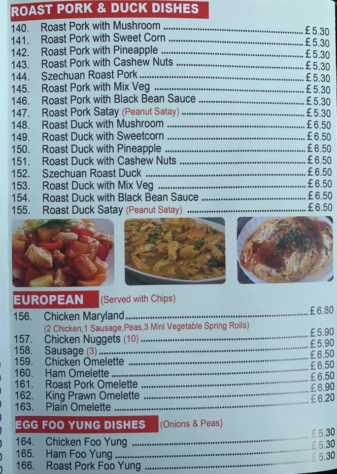 Menu at Share House restaurant, Inverallochy