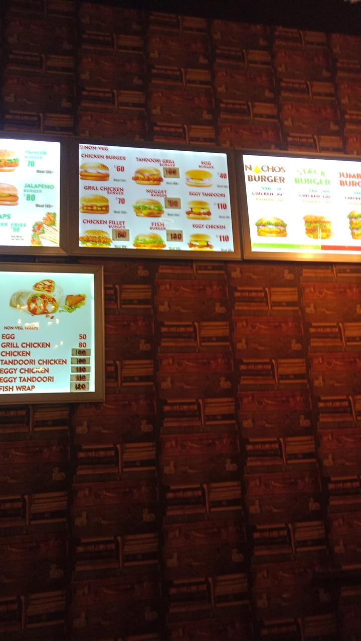 Menu at BB THE BURGER BITE, Machhiwara