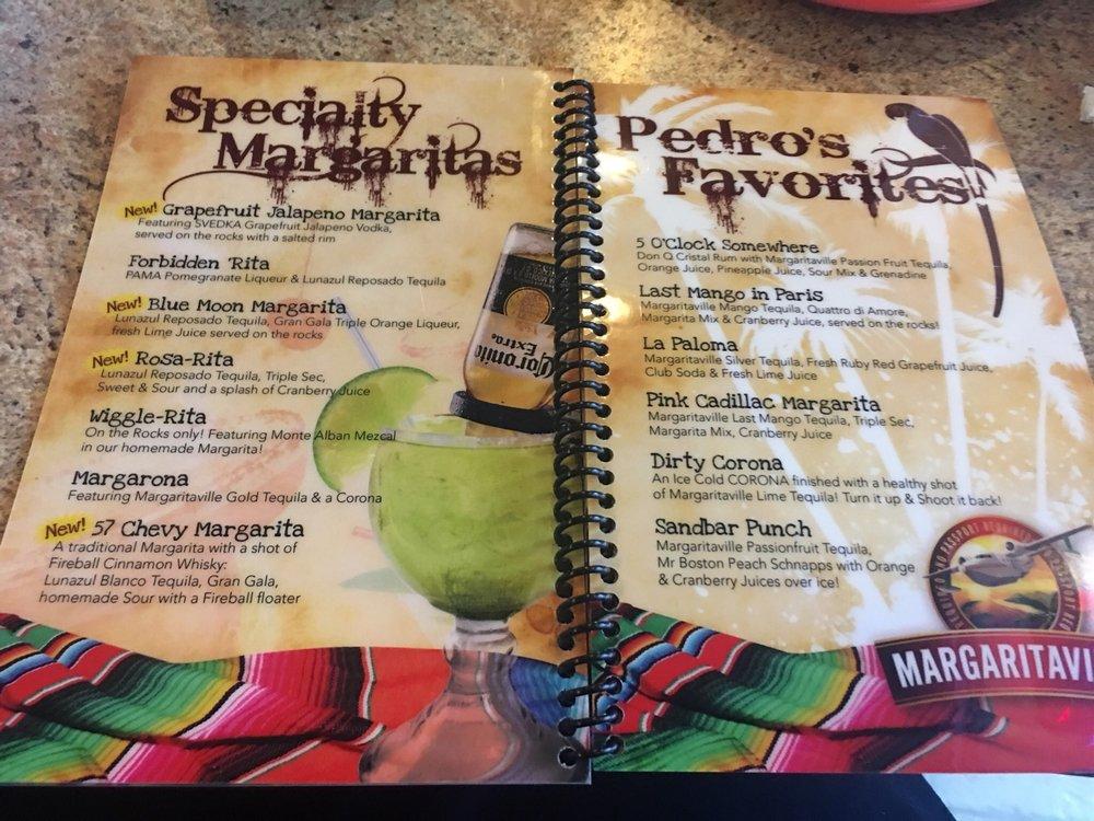 Menu at Dos Amigos Mexican Grill And Tequila Bar, Beaufort