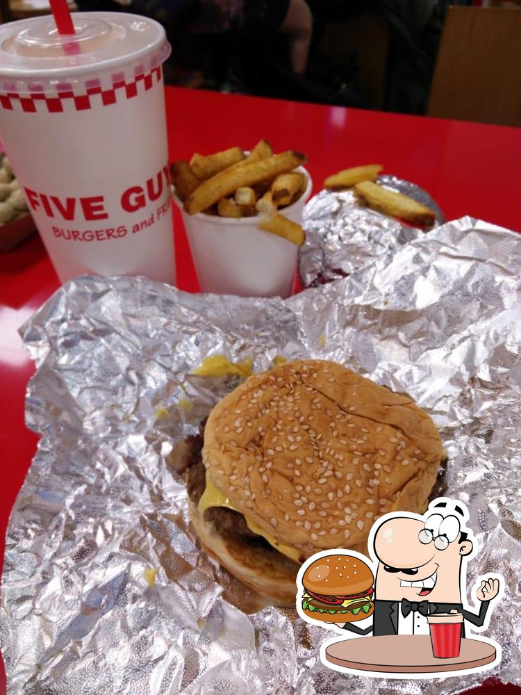 Five Guys The O2, The O2 Entertainment Centre in London - Restaurant ...