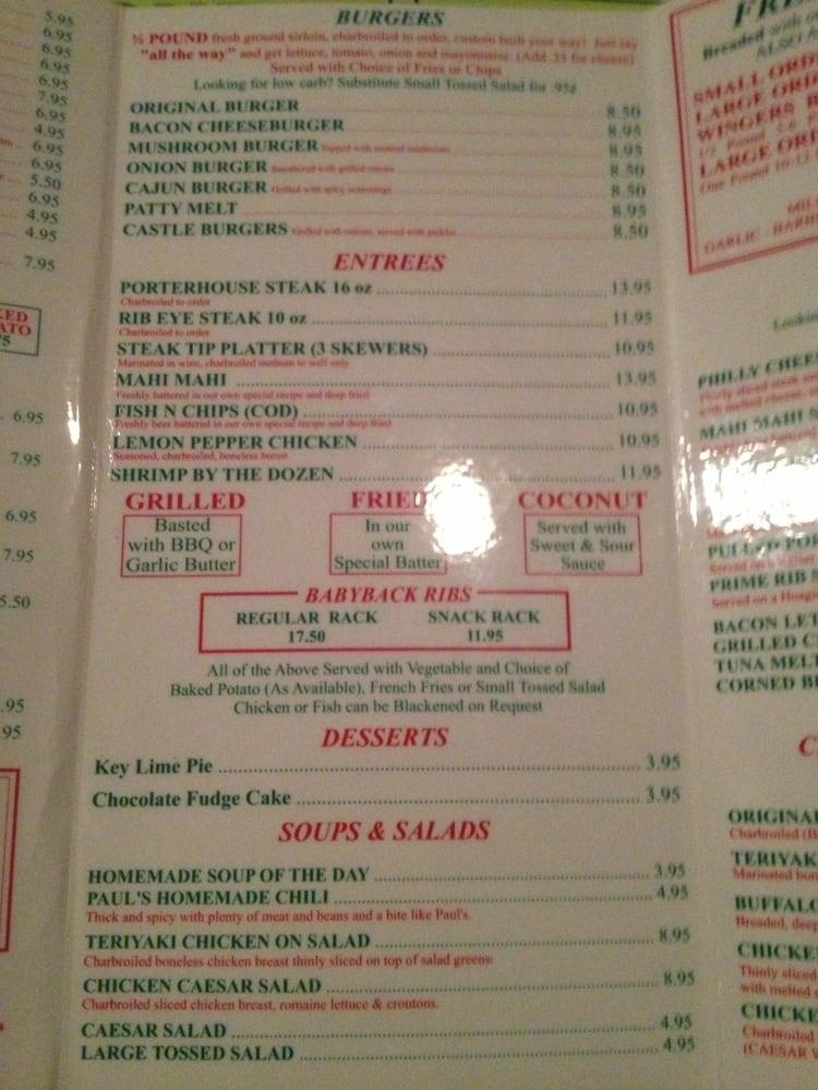 Menu at Uncle Al's pub & bar, Davie, 8200 Griffin Rd
