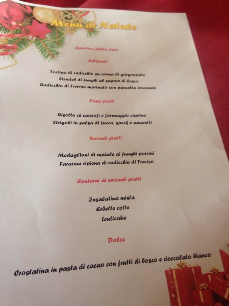 Menu da La Casa del Mazariol "Da Checco" ristorante con griglia ...