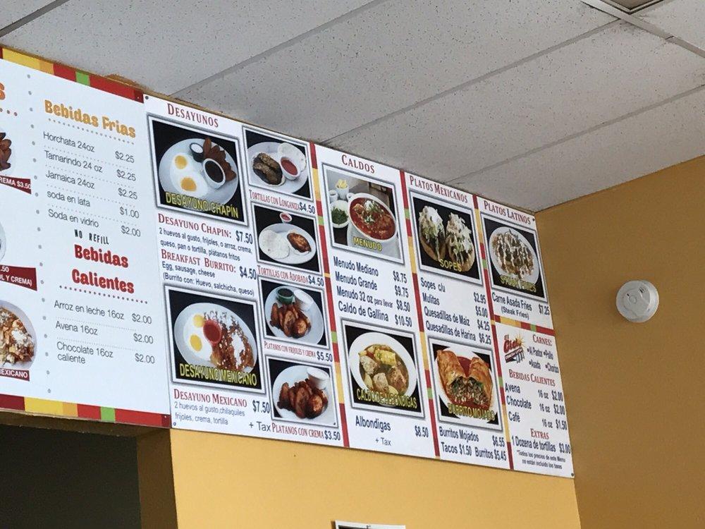 Menu at El Cielo Restaurant, Compton, N Santa Fe Ave