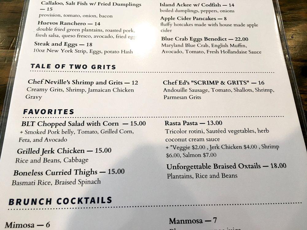 Menu at Mad Cow Grill pub & bar, Laurel